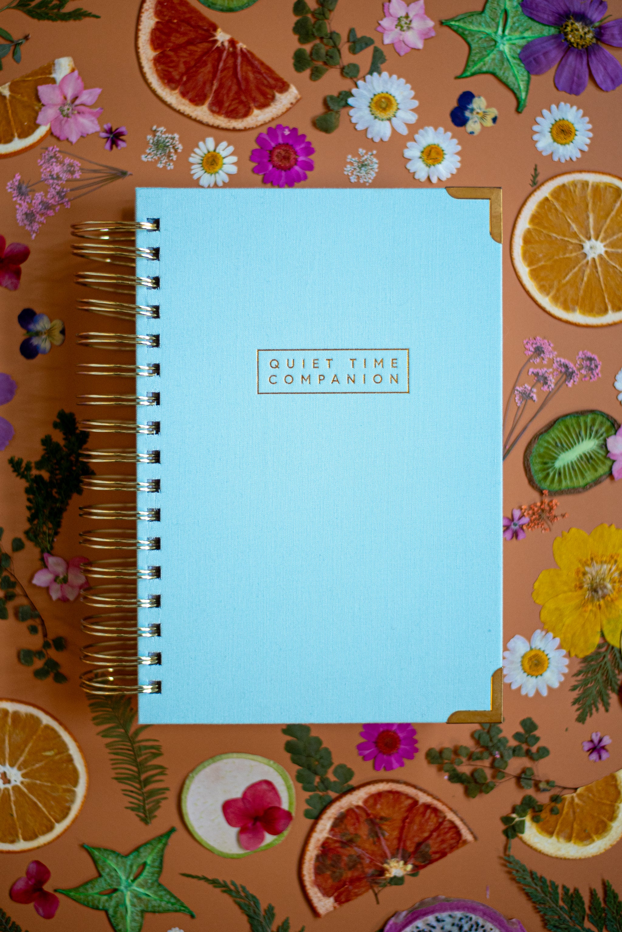 Aqua Linen Quiet Time Companion – Wholehearted