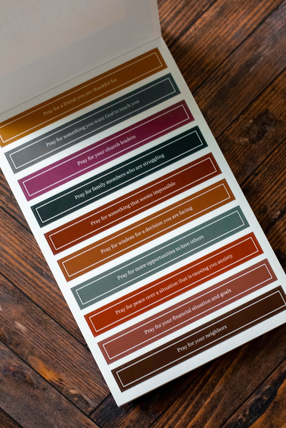Prayer Prompt Sticker Book – Wholehearted